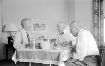 Governor Pennsylvania John Fine Having Meal Editorial Stock Photo ...