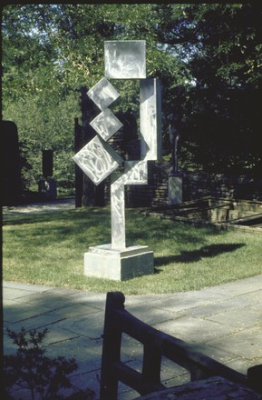 Cubi Xii 9foot Stainless Steel Sculpture Editorial Stock Photo - Stock ...