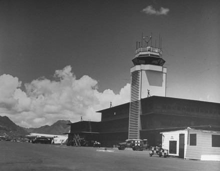 Tower Naval Air Station Honolulu Hawaii Editorial Stock Photo - Stock ...