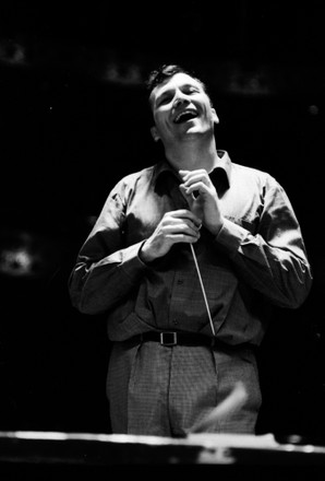 Picture French Conductor George Pretre Conducting - Foto de stock de ...