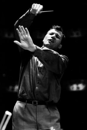 Picture French Conductor George Pretre Holding Editorial Stock Photo ...