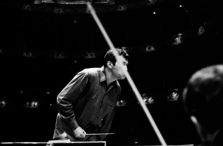 Picture French Conductor George Pretre Conducting Editorial Stock Photo ...