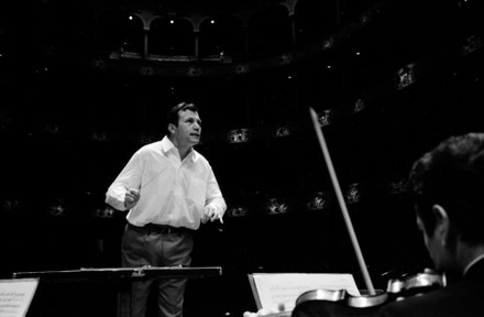 Picture French Conductor George Pretre Conducting Editorial Stock Photo ...