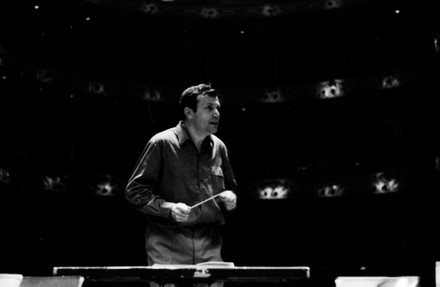 Picture French Conductor George Pretre Holding Editorial Stock Photo ...