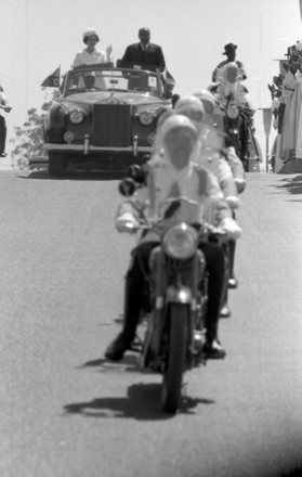 Group Guards On Motorcycles Escorting Queen Editorial Stock Photo ...