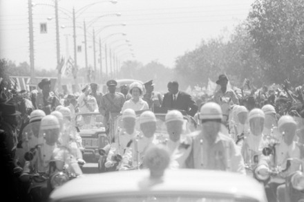 QUEEN ELIZABETH II STANDING OPEN TOP Editorial Stock Photo - Stock ...