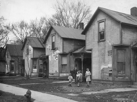 View Group Children Yard Rundown House Editorial Stock Photo - Stock ...