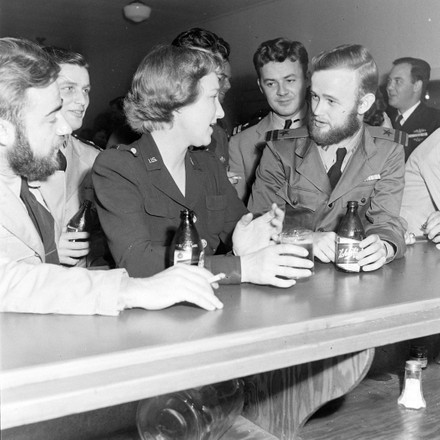 Soldiers Drinking Beer Bar Getting Some Editorial Stock Photo - Stock ...