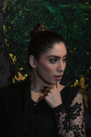 Pakistani Visual Artist Amna Butt Visiting Editorial Stock Photo ...