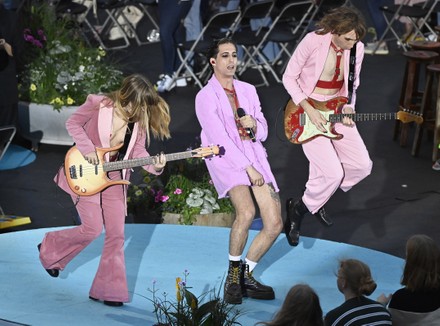 Eurovision Song Contest Winners Italy Maneskin Editorial Stock Photo ...