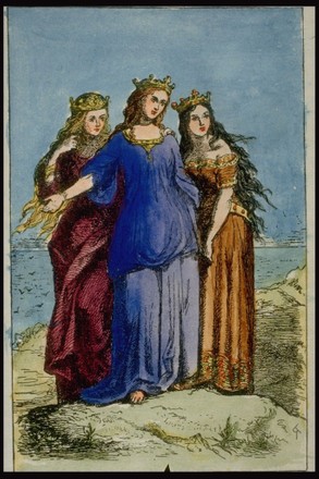 Three Princesses Whiteland Norse Tales Editorial Stock Photo - Stock ...