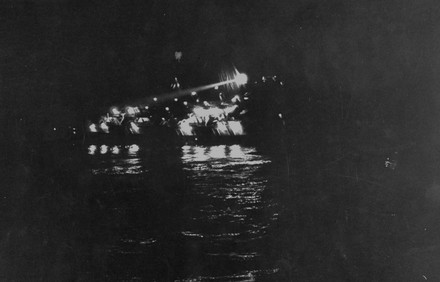 Italian Liner Sinking Atlantic Off Nantucket Editorial Stock Photo ...