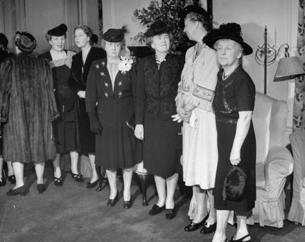 Mrs Claude R Wickard 2l Mrs Editorial Stock Photo - Stock Image ...