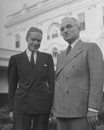 Harry S Truman R Standing Gordon Editorial Stock Photo - Stock Image ...
