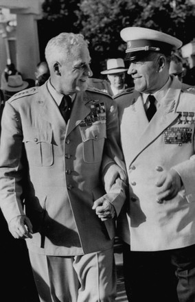 Gen Nathan F Twining Talking Marshal Editorial Stock Photo - Stock ...