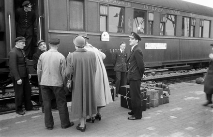 Passengers Ready Board Simplon Orient Express Editorial Stock Photo ...