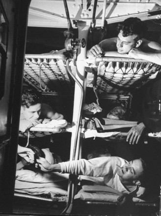 Men Resting Bunks Aboard Ship 1940 Editorial Stock Photo - Stock Image ...