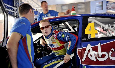 Finnish Ford Focus Driver Jarimatti Latvala Editorial Stock Photo ...