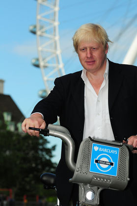 __COUNT__ Boris Johnson launches his flagship cycling scheme Barclays ...