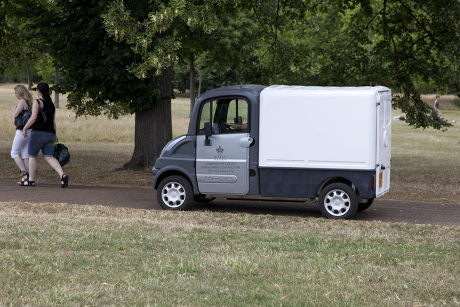 Electric Van Used By Royal Parks Editorial Stock Photo - Stock Image ...