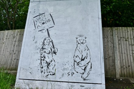 __COUNT__ 'Leave Us alone' graffiti appears in a leafy Berkshire suburb ...
