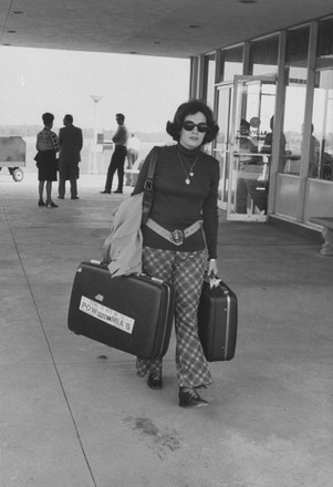 Pow Wife Mrs Harold Kushner Arriving Editorial Stock Photo - Stock ...