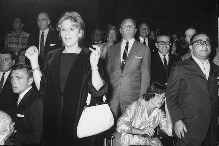 Ingemar Johanssons Fiance Birgit Lundgren 2r Editorial Stock Photo ...