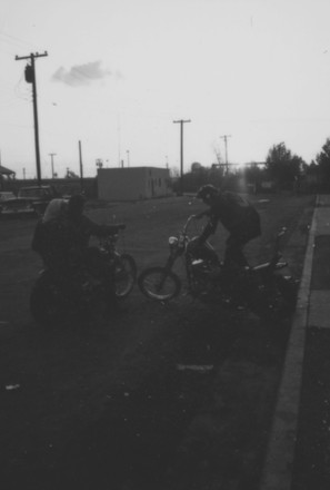 Two Hells Angels Members Standing Outside Editorial Stock Photo - Stock ...