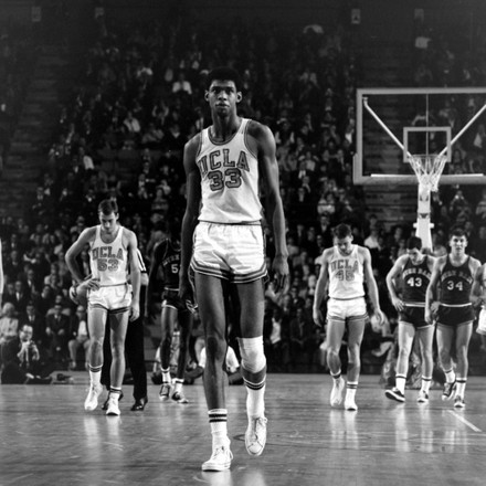 KAREEM ABDUL-JABBAR LEW ALCINDOR WATCHES UCLA Editorial Stock Photo ...