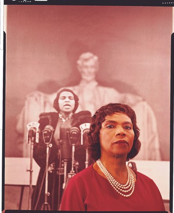 Opera Singer Marian Anderson Standing Before Editorial Stock Photo ...