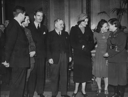 Anthony Eden 3l His Wife Beatrice Editorial Stock Photo - Stock Image ...