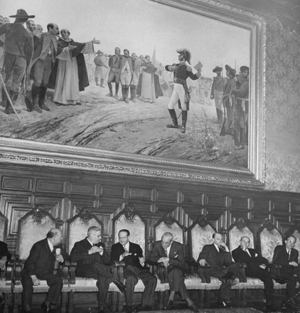 7 American delegates of pan american conference Stock Pictures ...