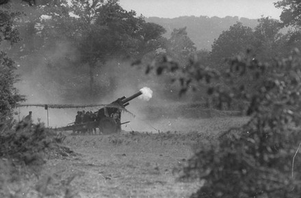 155mm Howitzer Being Fired By American Editorial Stock Photo - Stock ...