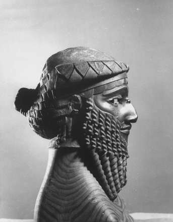Bronze Head Sargon Akkad Iraq 1901 Editorial Stock Photo - Stock Image ...