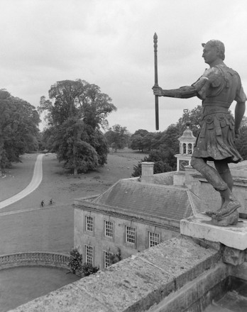 View Roof House Estate Grounds Ditchley Editorial Stock Photo - Stock ...