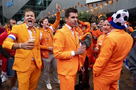 Dutch Supporters Prior Uefa Euro 2020 Editorial Stock Photo - Stock ...