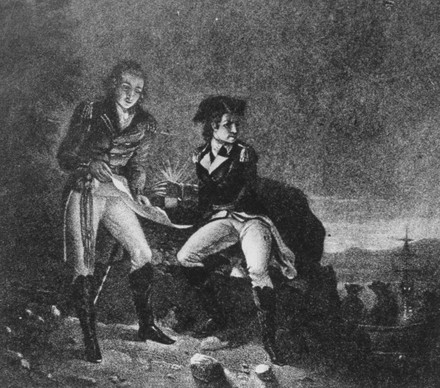 Old Print Benedict Arnold Major John Editorial Stock Photo - Stock ...