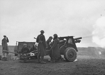 Field Artillery Gun Being Fired Exposed Editorial Stock Photo - Stock ...
