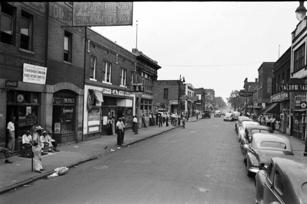 Paradise Valley Neighborhood City Detroit Where Editorial Stock Photo ...