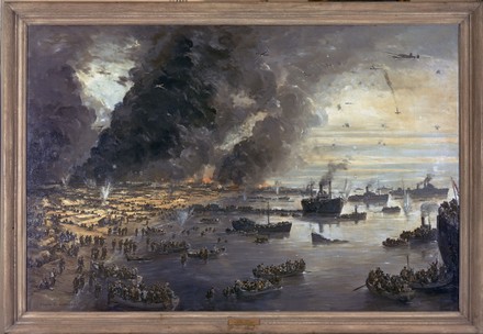View Framed Painting By Charles Cundall Editorial Stock Photo - Stock ...