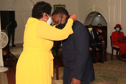 __COUNT__ Sir Cuthbert Gordon Greenidge KCMG MBE knighted by Governor ...