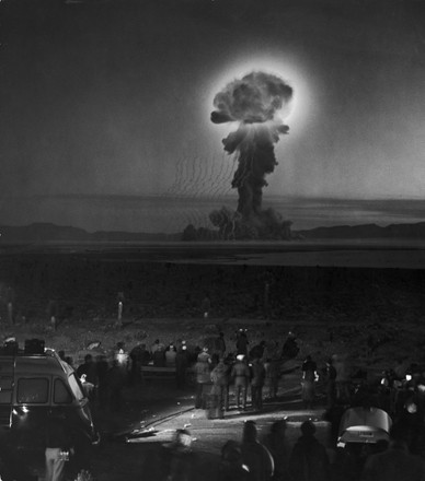 Huge Cloud Radioactive Dust Rising Desert Editorial Stock Photo - Stock ...