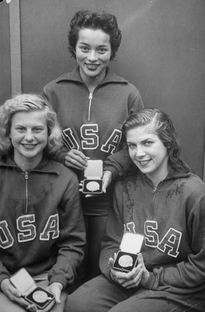 Us Springboard Dive Winners Zoe Ann Editorial Stock Photo - Stock Image ...