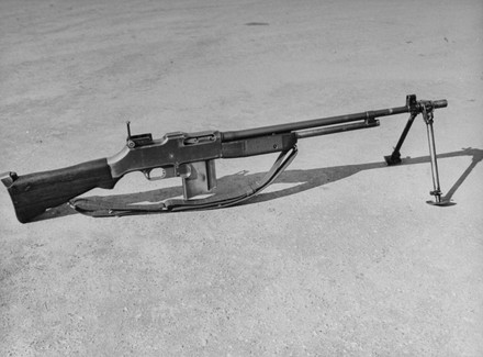 Side View M1918 Browning Automatic Rifle Editorial Stock Photo - Stock ...