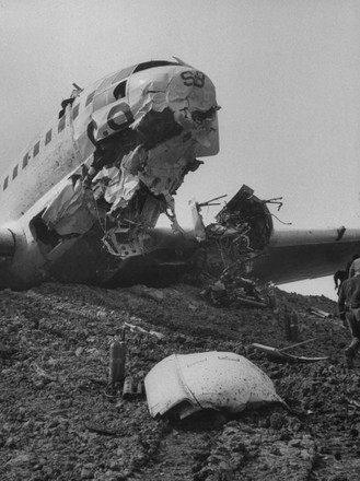 C46 Aircraft Sitting After Impact 100 Editorial Stock Photo - Stock Image | Shutterstock