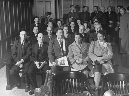 Defendants Polygamists Court Sitting Court While Editorial Stock Photo ...