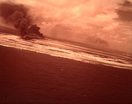 Aerial Views Smoke Rising Damage Done Editorial Stock Photo - Stock ...