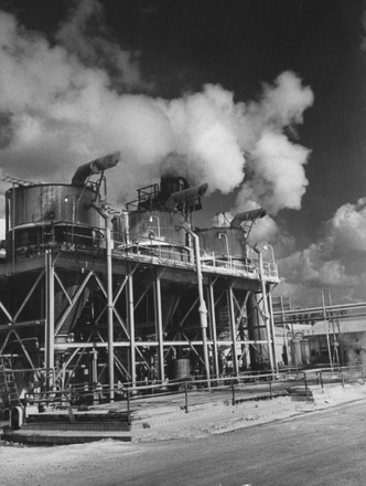 Interior View Lion Oil Company Manufacturing Editorial Stock Photo ...