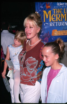 United States Actress Melanie Griffith Daughters Editorial Stock Photo ...