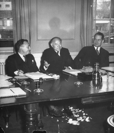 Lord Beaverbrook Adolph Berle Press Conf Editorial Stock Photo - Stock ...